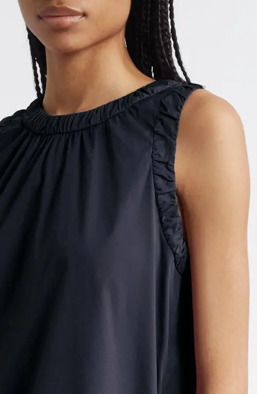 Max Mara Flounce Hem Sleeveless Dress