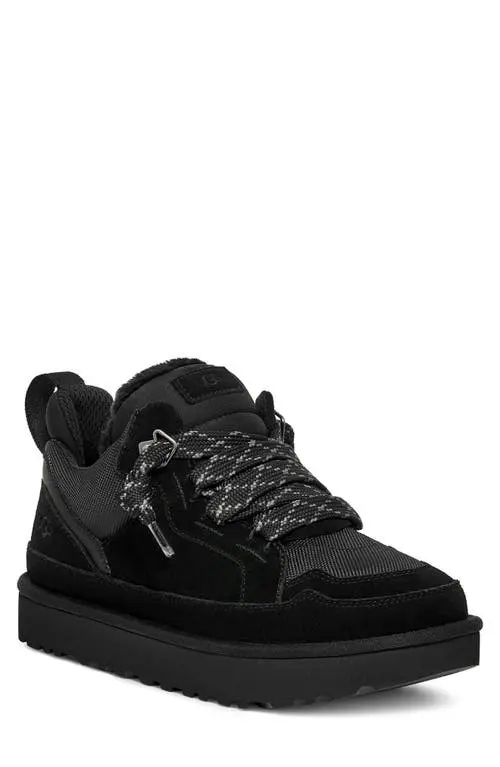 UGG Lowmel Lace Up Sneakers - Black