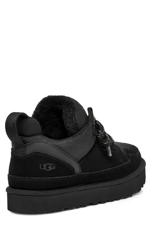 UGG Lowmel Lace Up Sneakers - Black