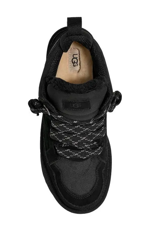 UGG Lowmel Lace Up Sneakers - Black