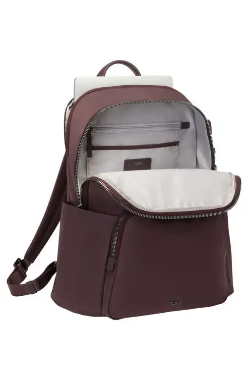 Tumi Nylon Backpack - Deep Plum