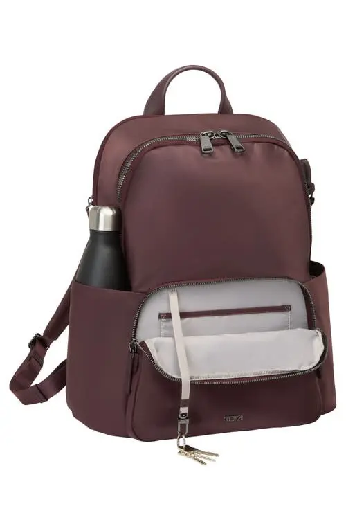 Tumi Nylon Backpack - Deep Plum