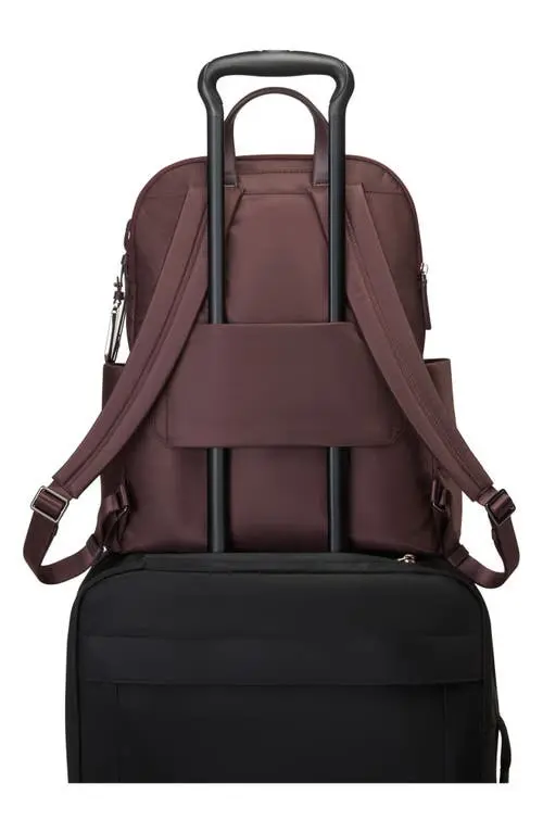 Tumi Nylon Backpack - Deep Plum