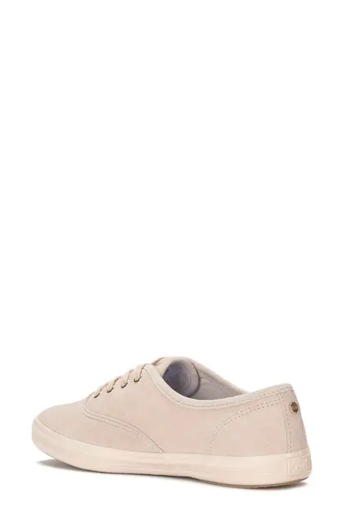 KEDS® Champion Luxe Suede Low Top Sneakers - Fall Blush