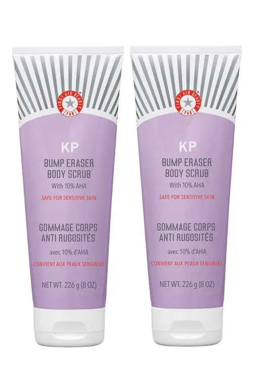FIRST AID BEAUTY Kp Bump Eraser Body Scrub Duo $60 Value - No Color