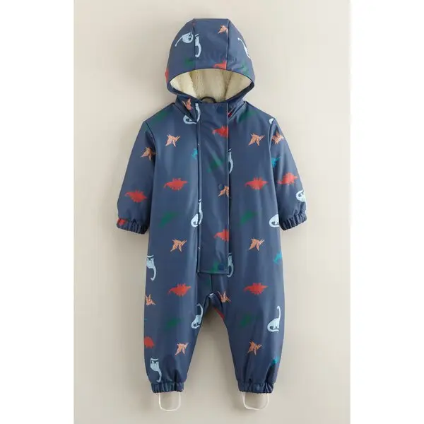 TUCKER + TATE Printed Snow Bunting - Navy Denim Dino Toss