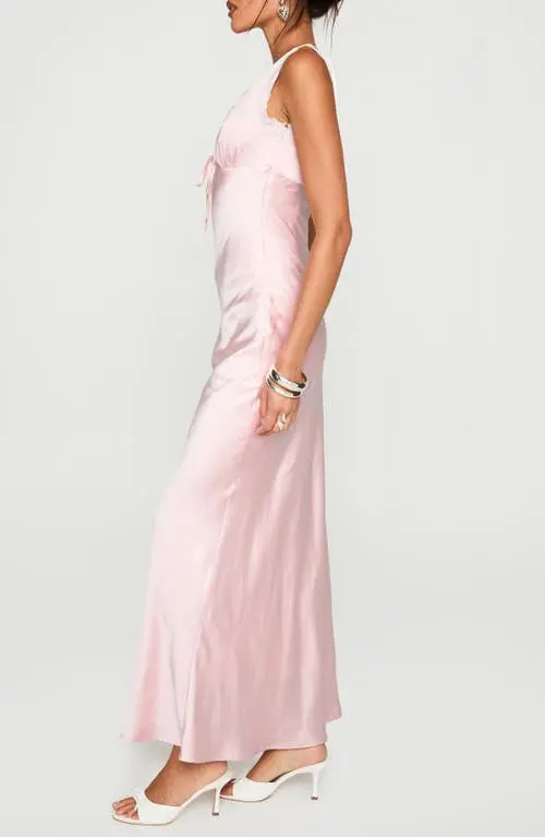 princess polly pink silk dress Princess Polly Plunge Satin Mini Dress In Pink - 60% Off