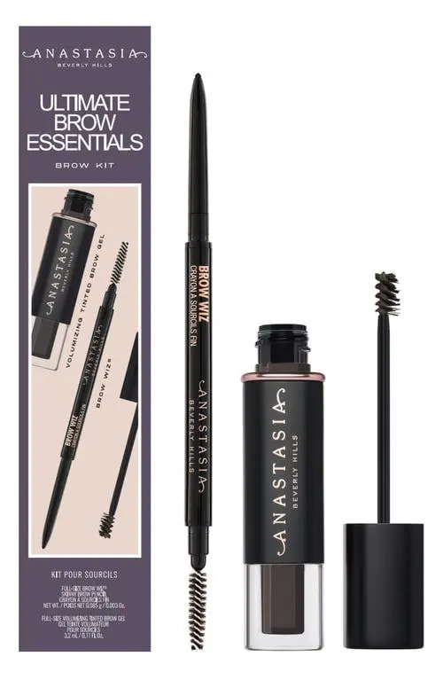 ANASTASIA BEVERLY HILLS Ultimate Brow Essentials Kit $51 Value - Medium Brown