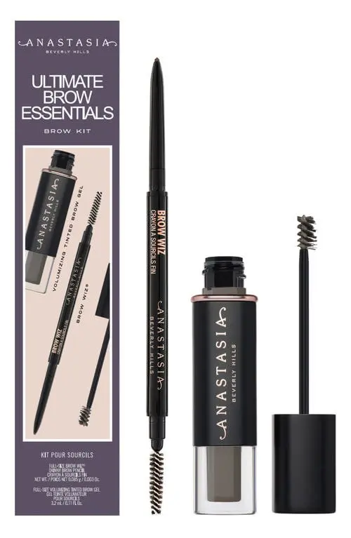 ANASTASIA BEVERLY HILLS Ultimate Brow Essentials Kit $51 Value - Taupe