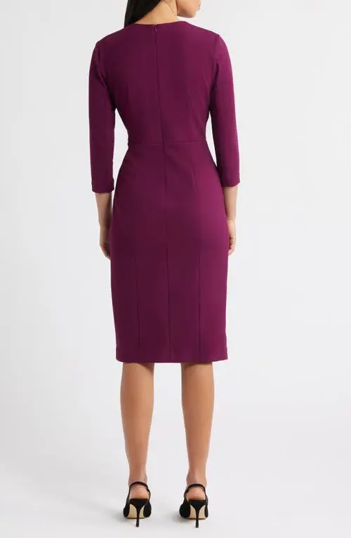 knit dress pleated Gabriela Hearst Kurt Knit Pleated Dress Merino Wool main image 0