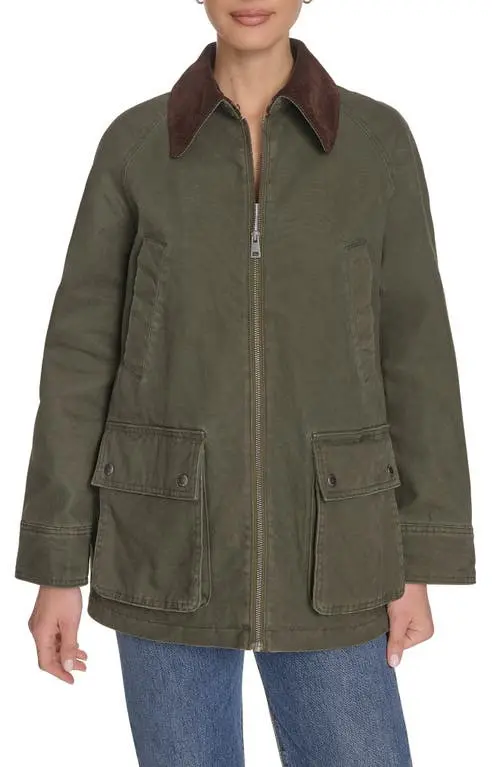 LEVI'S Four Pocket Barn Jacket - Olive Night
