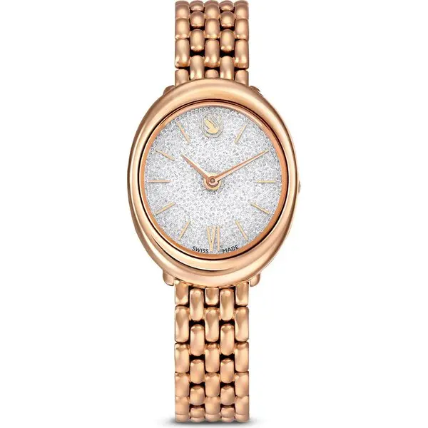 SWAROVSKI Imber Oval Bracelet Watch - Rose Gold