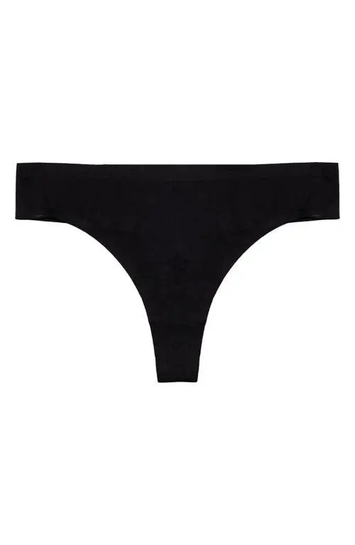 SAALT Seamless Thong - Black