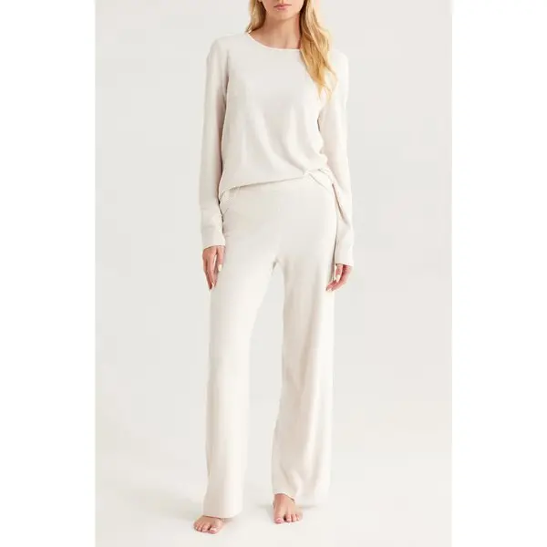 Barefoot Dreams Cozychic® Ultra Lite® Boat Neck Pajamas - Sand Dune