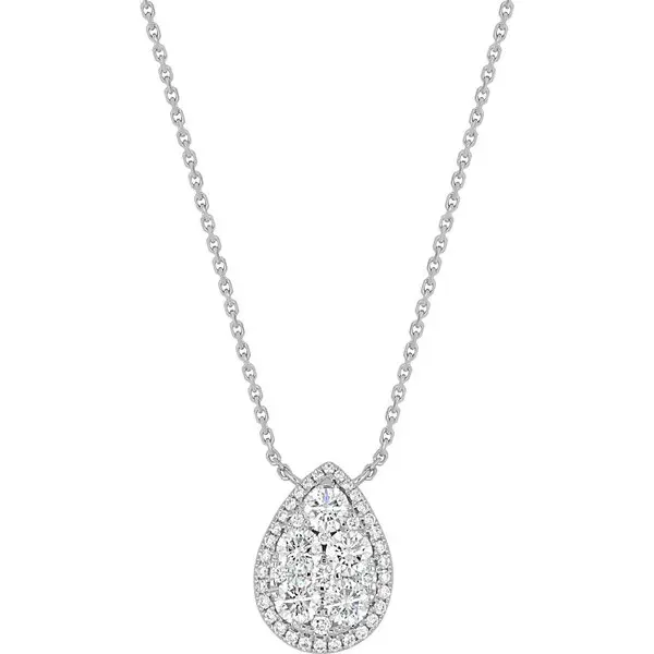 Bony Levy Audrey Diamond Pendant Necklace - 18k White Gold