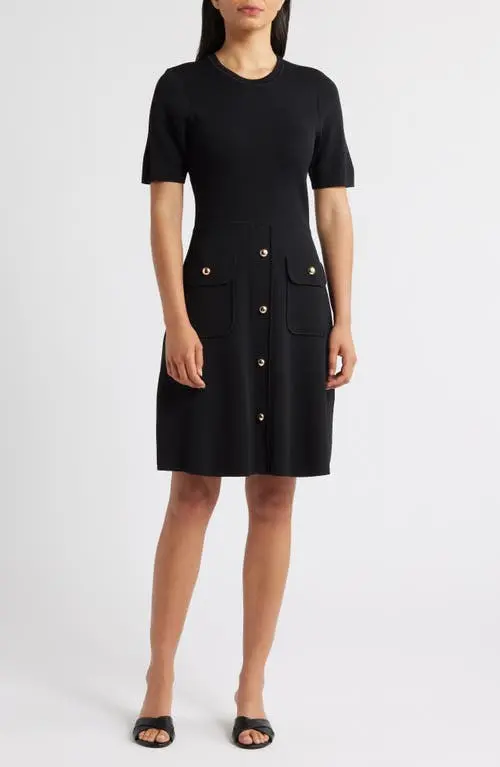 navy blue dress for baby girl Black Dresses With Pockets main image 0