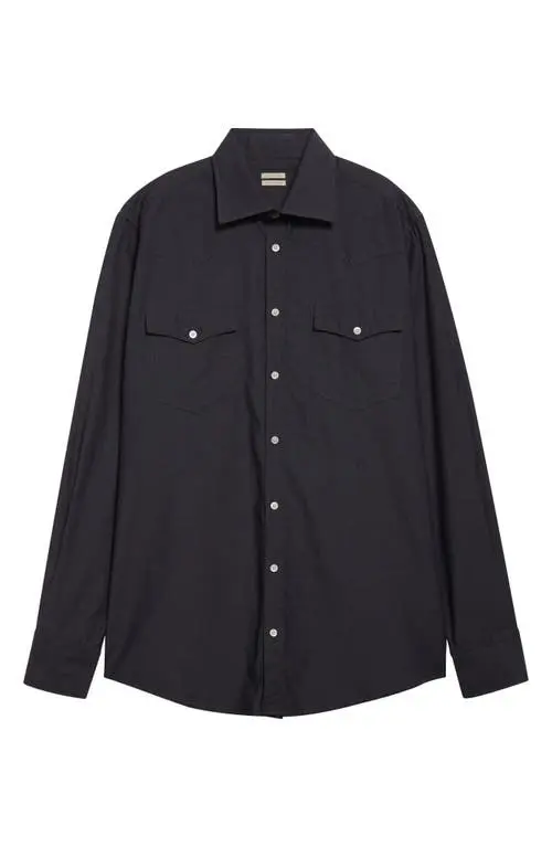 Massimo Alba Arizona Western Button-up Shirt