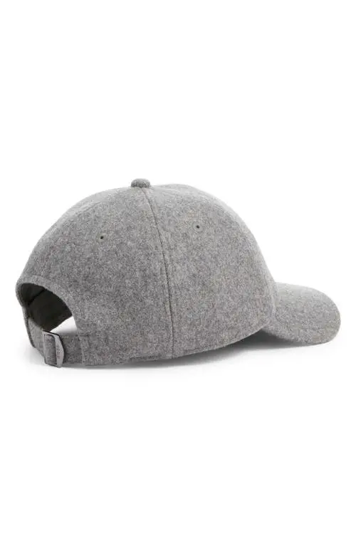 BOSS Wool-blend Baseball Cap - Medium Grey