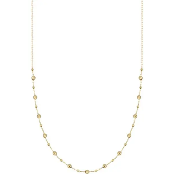 Bony Levy 14k Gold Ball Bead Chain Necklace - 14k Yellow Gold