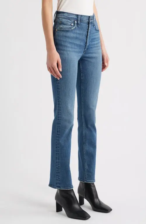 Rag & Bone Flexi Wren High-waist Slim Jeans