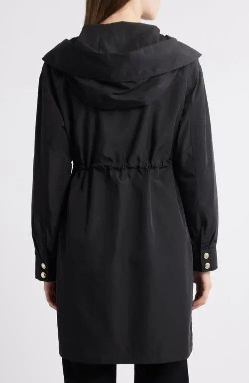 Michael Kors Fold-over Hood Jacket - Black
