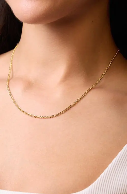 Bony Levy Mixed 14k Gold Cable Chain Necklace