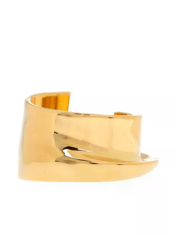 Jacquemus Curved Bracelet - Yellow