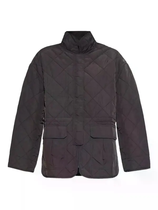 RETHINKIT STUDIOS Quilted Diamond-pattern Jacket - Black