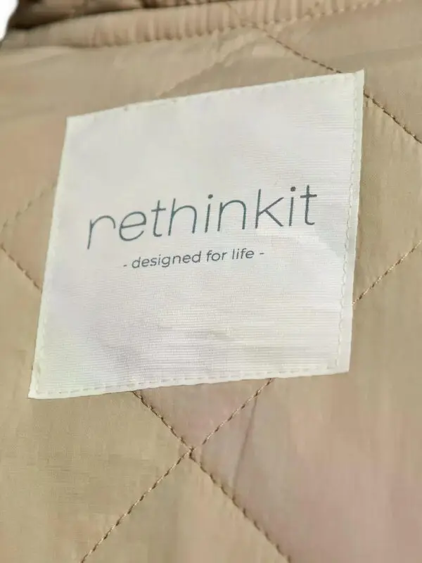 RETHINKIT STUDIOS Quilted Flap-pocket Jacket - Neutrals