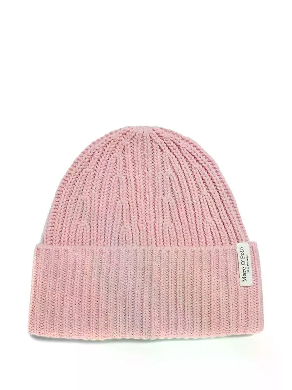 Marc O'polo Ribbed-knit Beanie - Pink