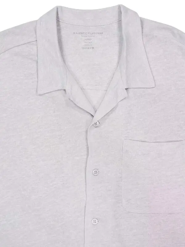 Majestic Filatures Buttoned Linen Shirt