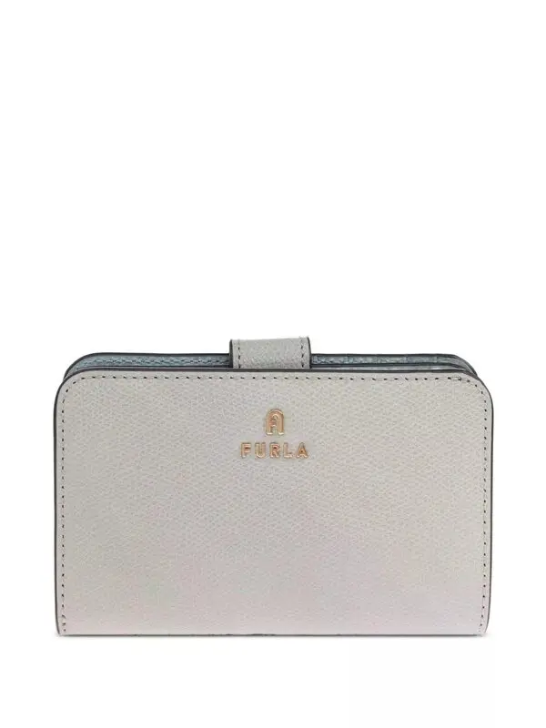 Furla Leather Bi-fold Wallet - Blue