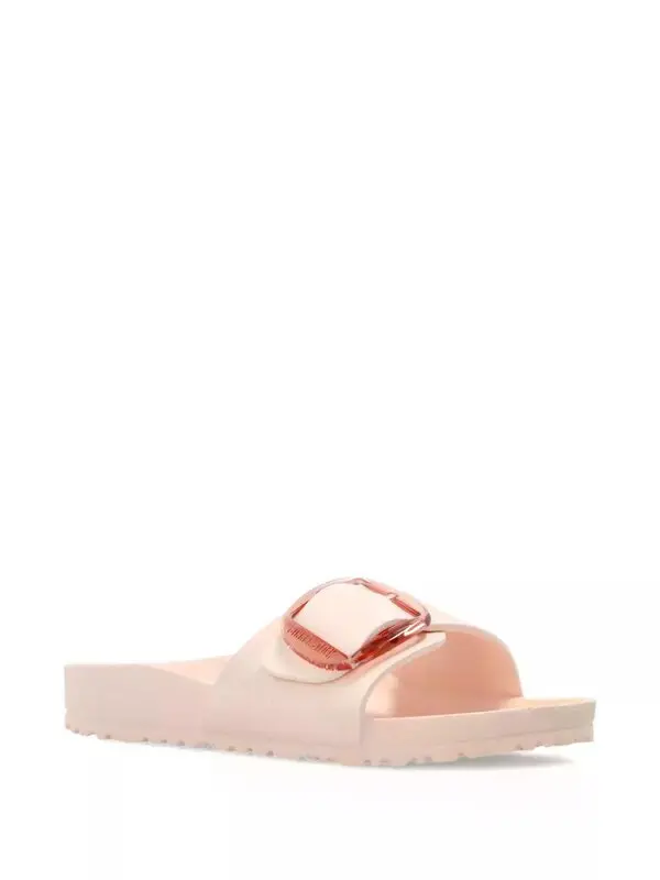 BIRKENSTOCK Buckle-detail Slides - Neutrals