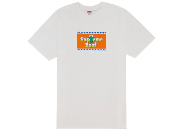 Supreme Beef Tee Shirt - White