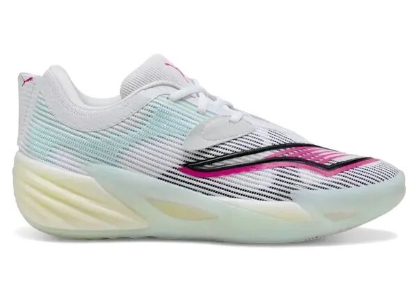 PUMA All-pro Nitro 2in Sneakers - White/mint Melt