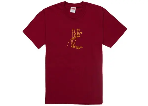 Supreme Gonz Tee Shirt - Cardinal