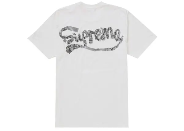 Supreme Tape Tee Shirt - White