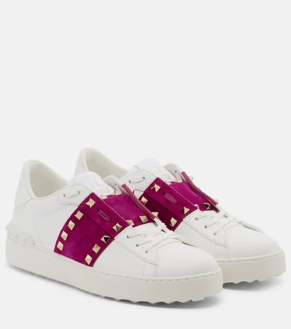 Valentino Garavani Rockstud Untitled Sneakers - White