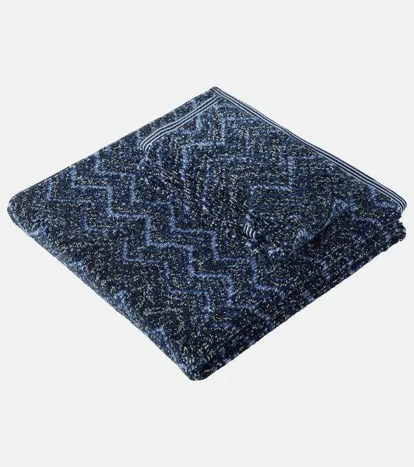 Missoni Azul Set Of 2 Cotton Terry Towels - Blue