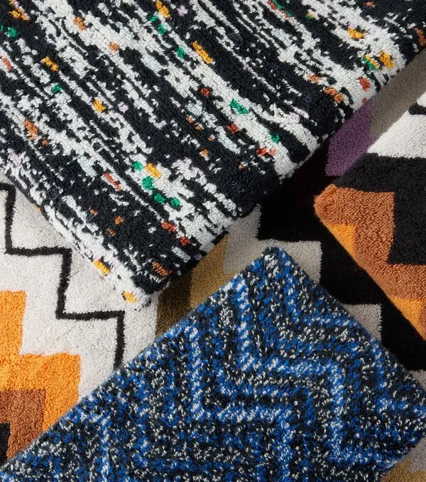Missoni Azul Set Of 2 Cotton Terry Towels - Blue