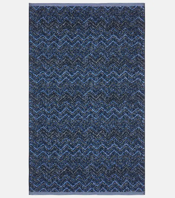 Missoni Azul Set Of 2 Cotton Terry Towels - Blue