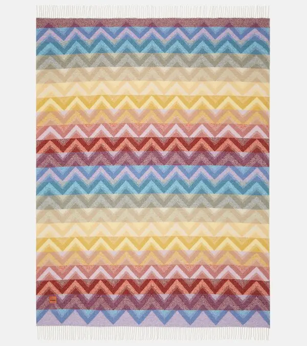Missoni Watamu Zig Zag Wool-blend Throw