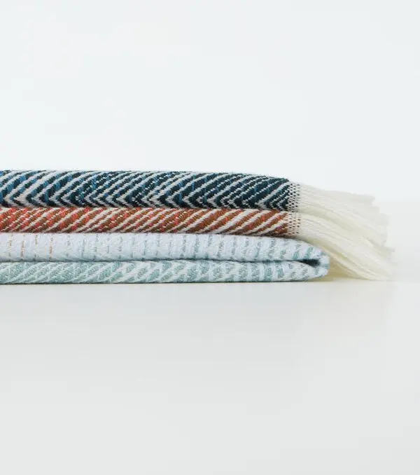 Missoni Ciro Chevron Fringed Wool Throw