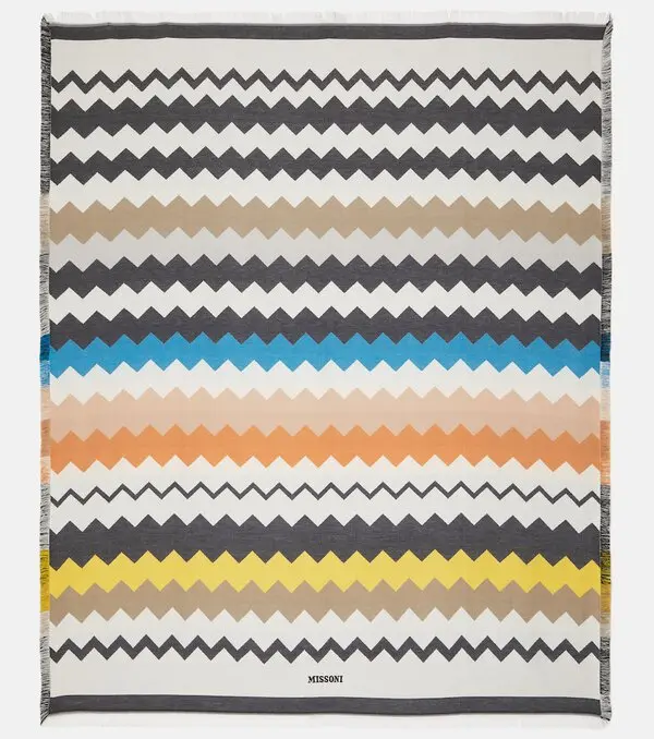 Missoni Fouta Zigzag Cotton Beach Towel - Multicoloured