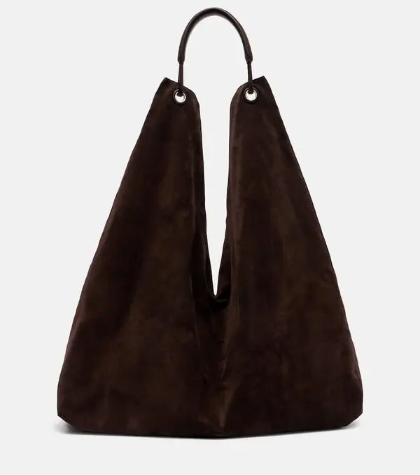 THE ROW - Bindle Large Suede Tote Bag