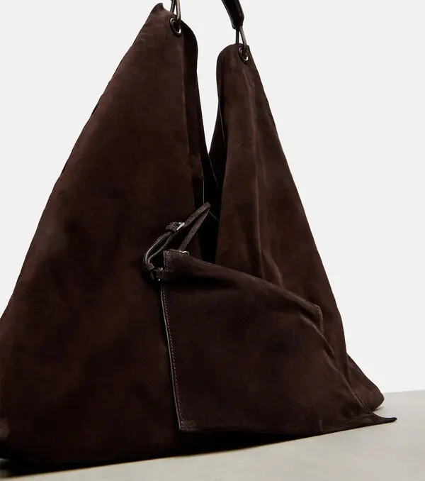 THE ROW - Bindle Large Suede Tote Bag