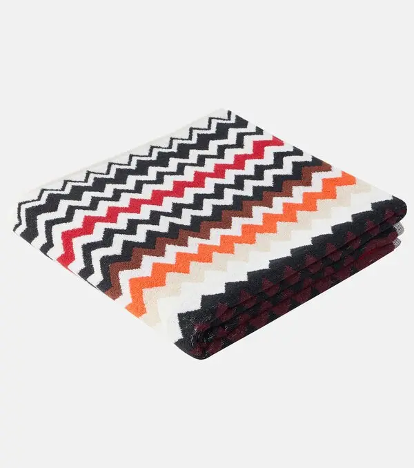 Missoni Best Zigzag Cotton Terry Bath Sheet - Multicoloured