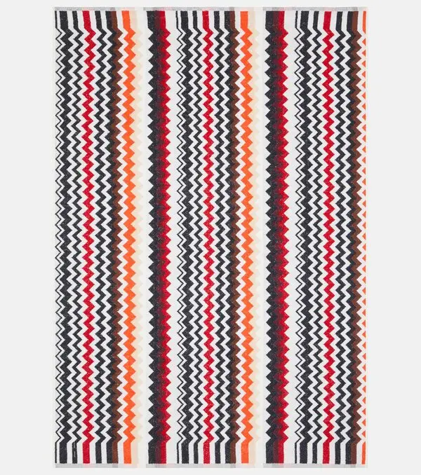 Missoni Best Zigzag Cotton Terry Bath Sheet - Multicoloured