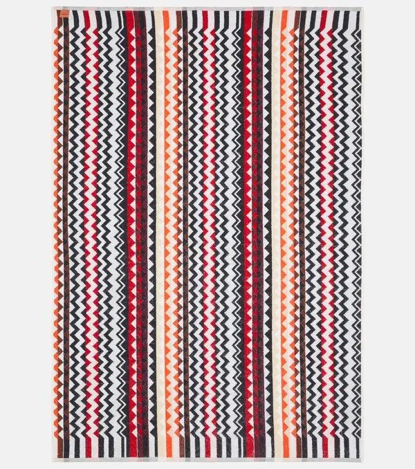 Missoni Best Zigzag Cotton Terry Bath Sheet - Multicoloured