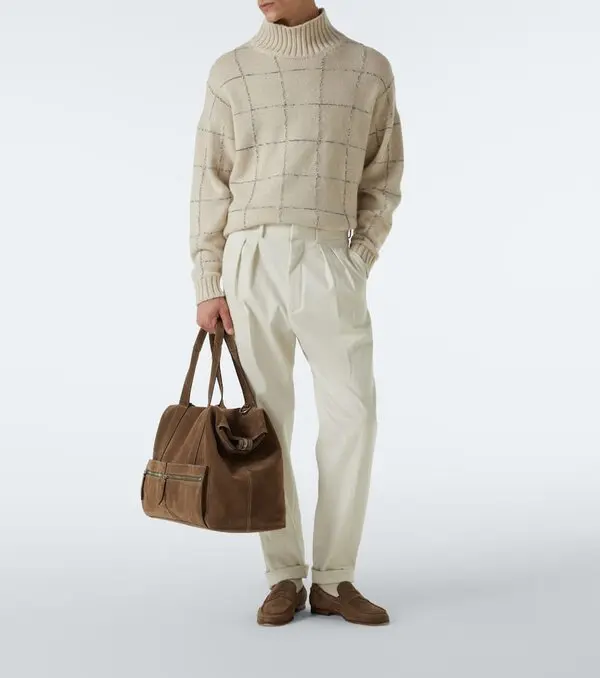 Dunhill Cashmere Intarsia Sweater